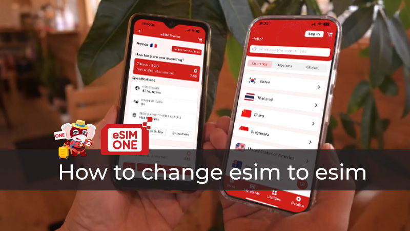 How to Change eSIM to eSIM Complete Profile Transfer Guide